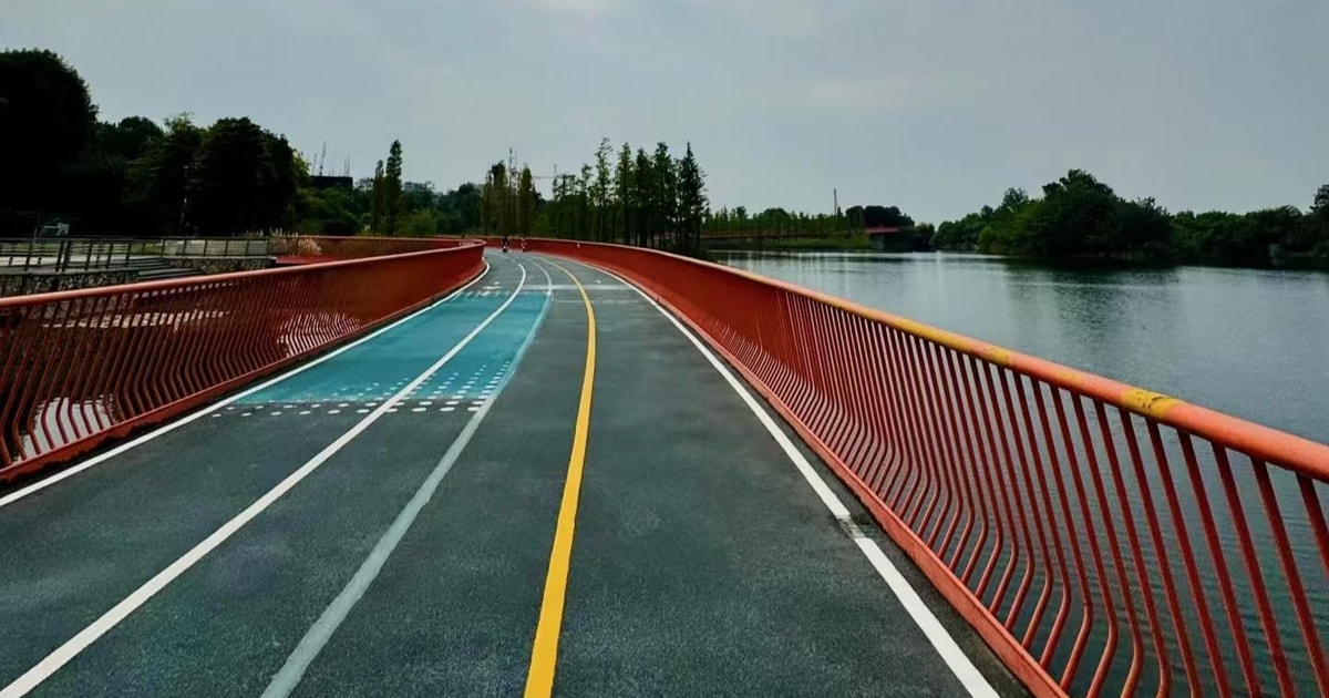 En naturskön cykeltur! Cykla runt Chengdu på den ekologiska grönvägen ...