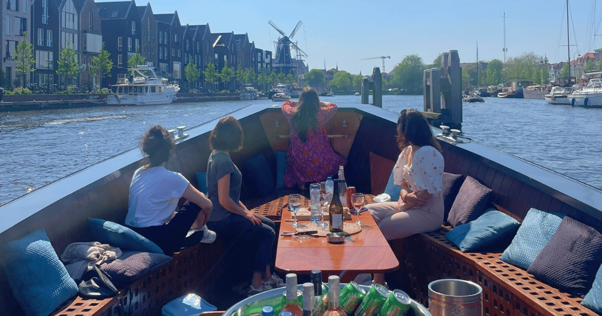 Haarlem: Sightseeing Boat Tour with Snacks and Drinks | GetYourGuide