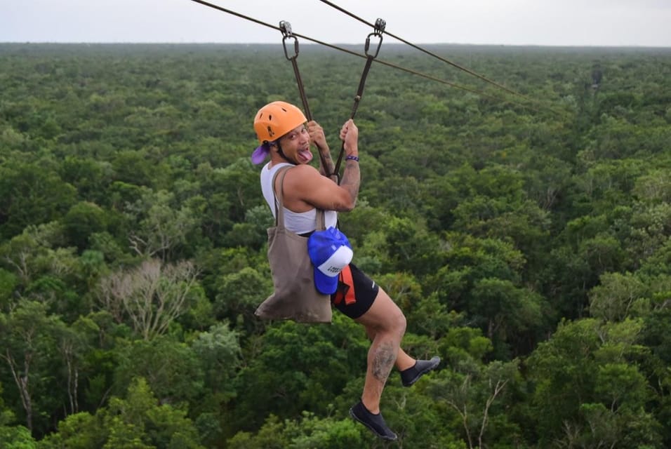 Playa del Carmen: ATV, Cenote, and Zipline Tour with a Meal | GetYourGuide