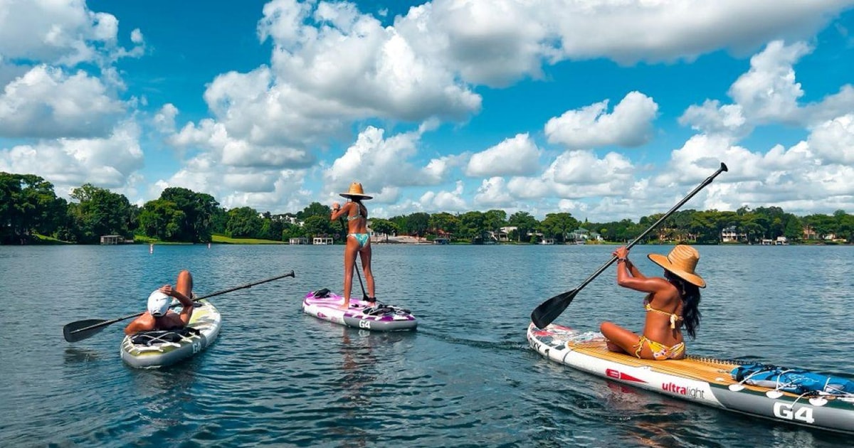 Orlando: Lake Conway Paddle Board or Kayak Tour | GetYourGuide