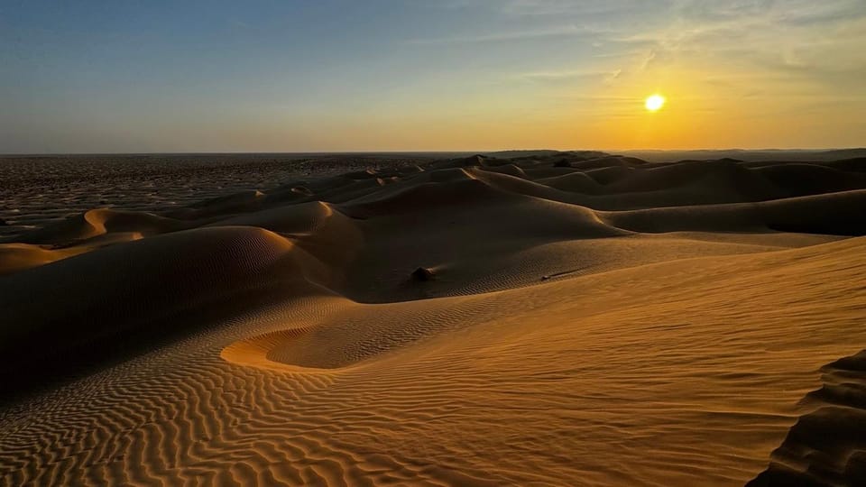 Golden Hour Magic: Rub' Al Khali Desert Sunset Tour | GetYourGuide