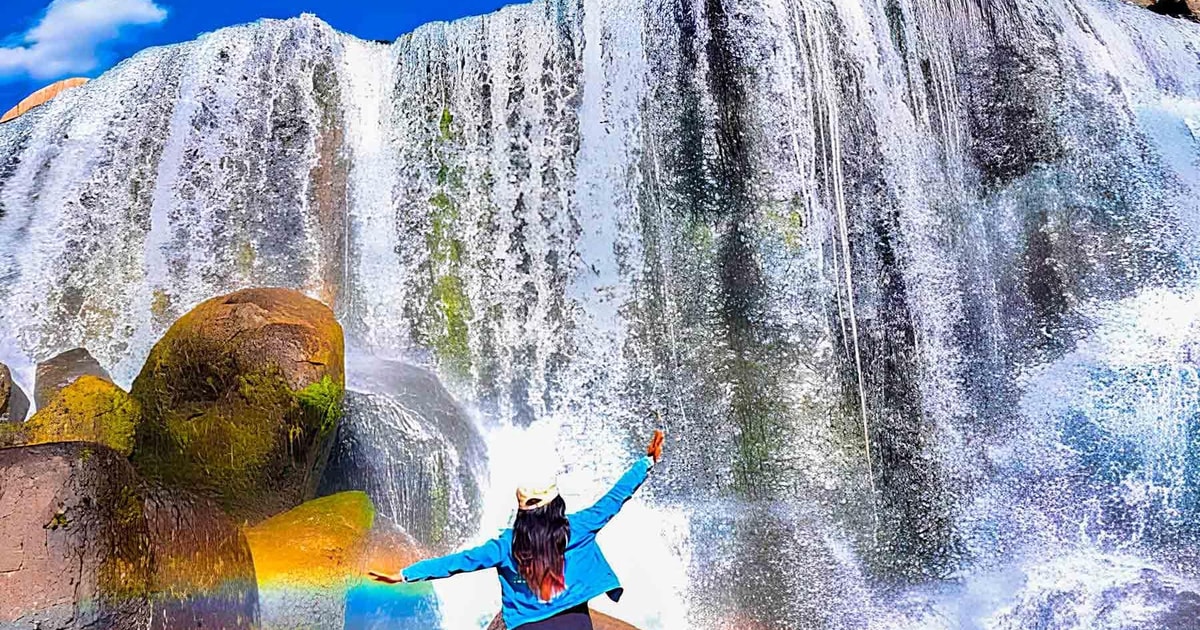 Adventure Day in Arequipa: Pillones Waterfall + Rock Forest | GetYourGuide