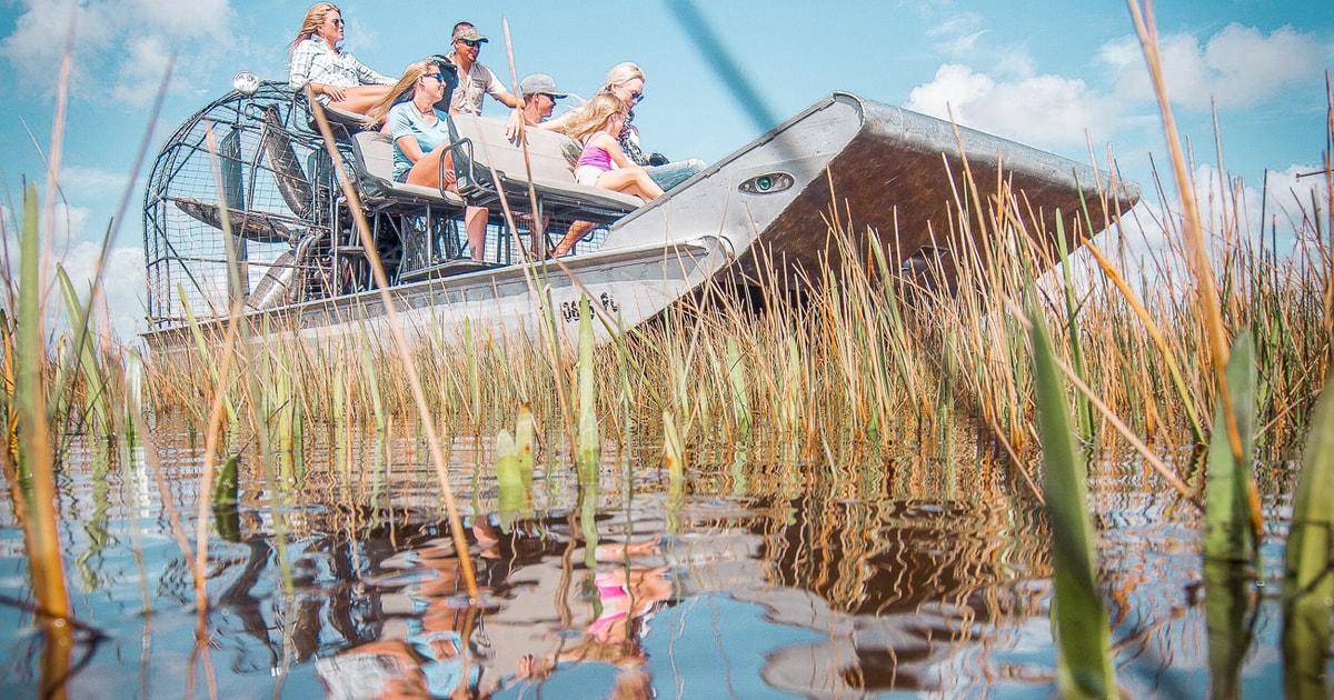 Parcul Național Everglades: Turul cu barca pneumatică și spectacolul cu ...
