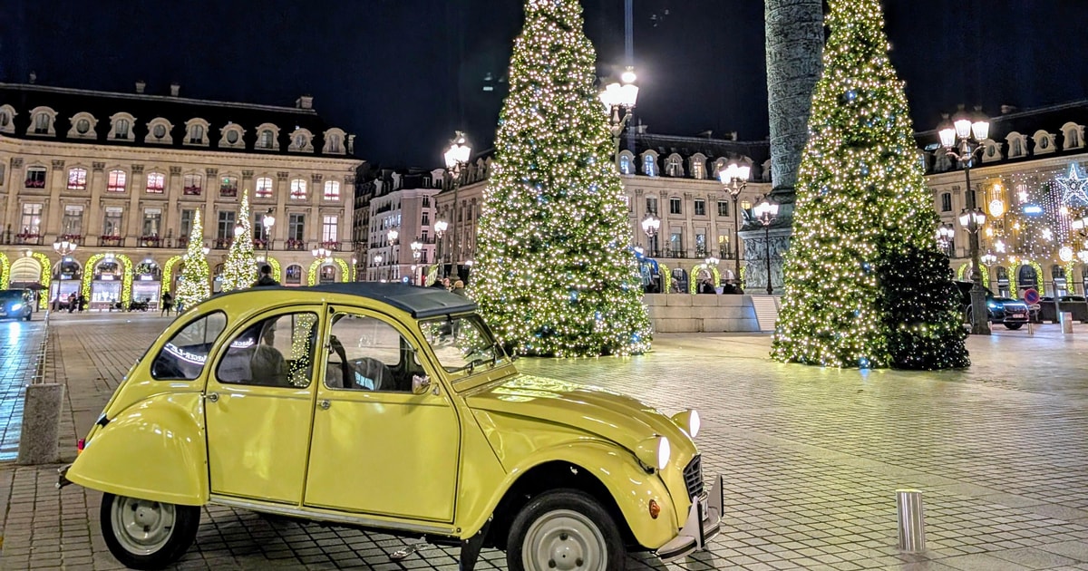 Guided tour of Paris' most famous monuments in a vintage car ...