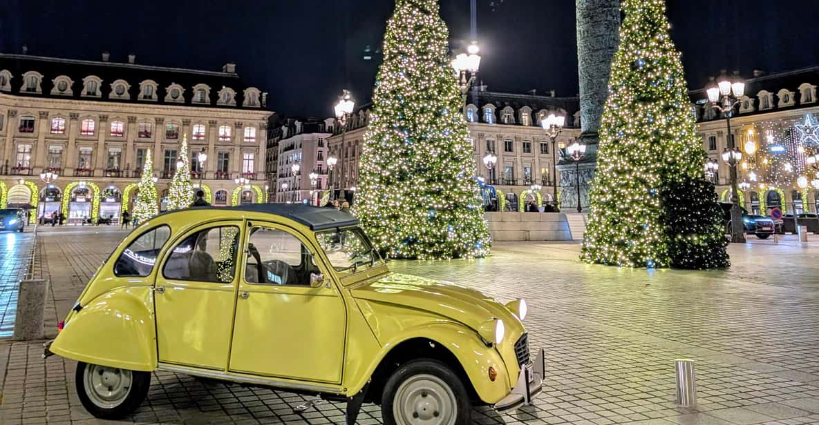 Guided tour of Paris' most famous monuments in a vintage car ...
