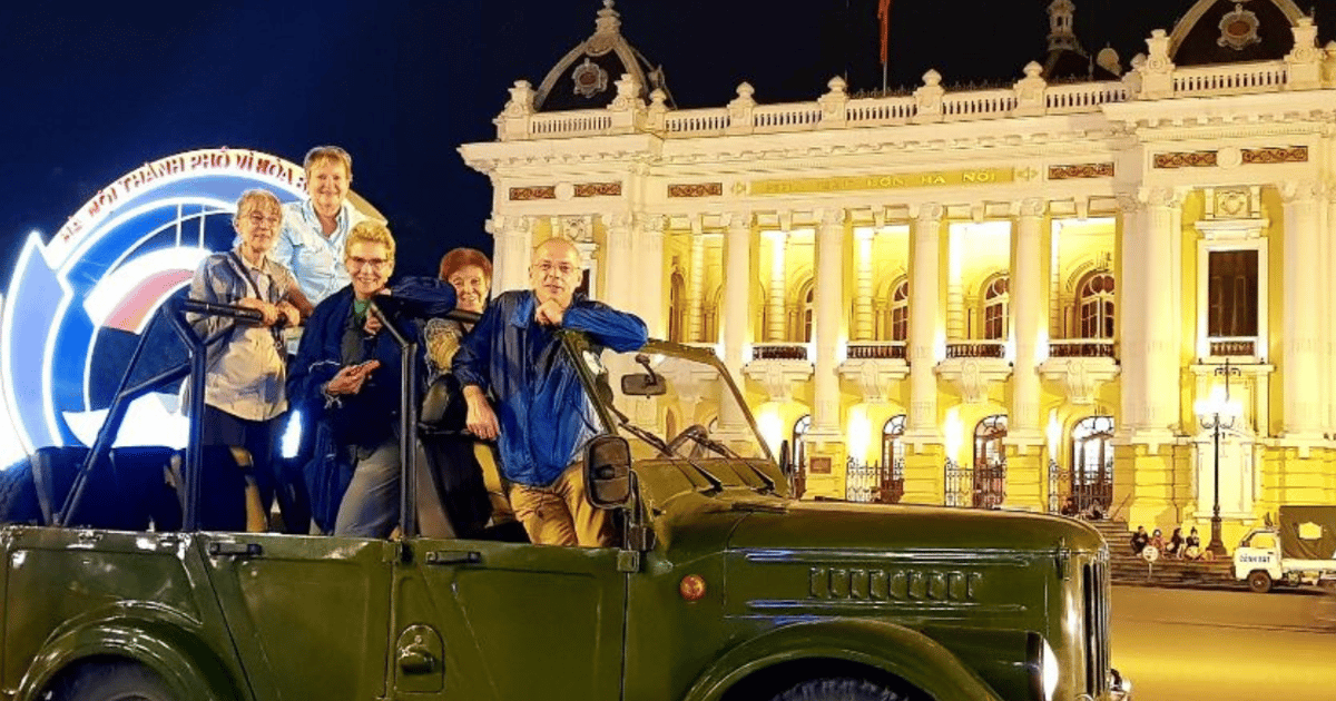 Hanoi Historic Jeep Tour: A Taste of Culture, Sights & Fun | GetYourGuide