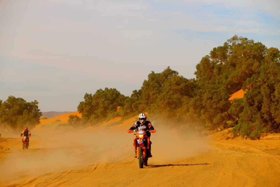 Enjoy a private Experience in riding KTM bikes in Sahara | GetYourGuide