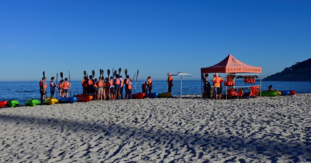 Cape Town: Guided Kayak Tour of Clifton Beaches & The Coast | GetYourGuide