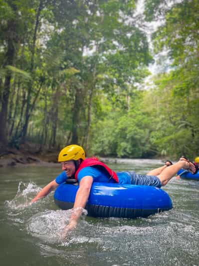Katira: Guided Río Celeste Tubing Adventure with Fresh Fruit | GetYourGuide