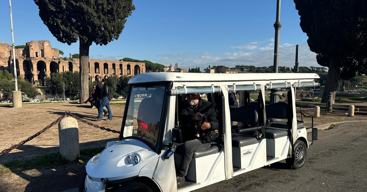 Golf Cart Tour: Roms Stadtzentrum privat erleben | GetYourGuide