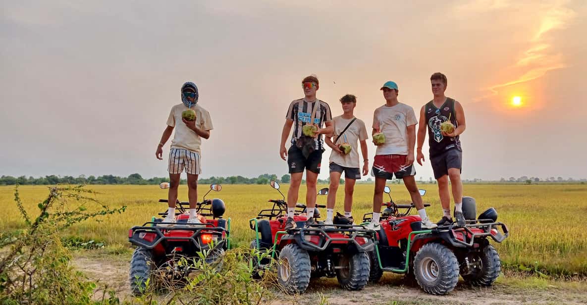 Siem Reap: Quad Bike Adventure with Sunset and Tea Break | GetYourGuide