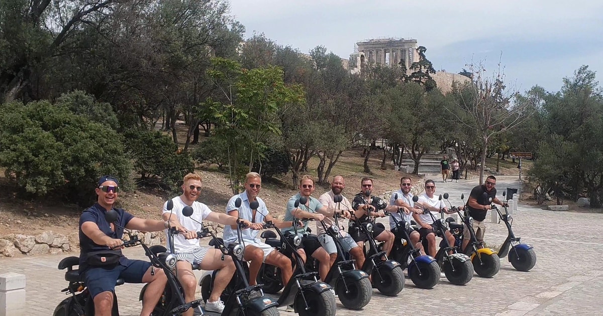 GoPro Adventure Tour in Acropolis area by E-Scooter | GetYourGuide