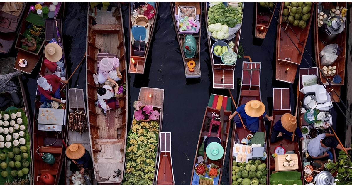 Exploring the Vibrant Cai Rang Floating Market in Can Tho | GetYourGuide