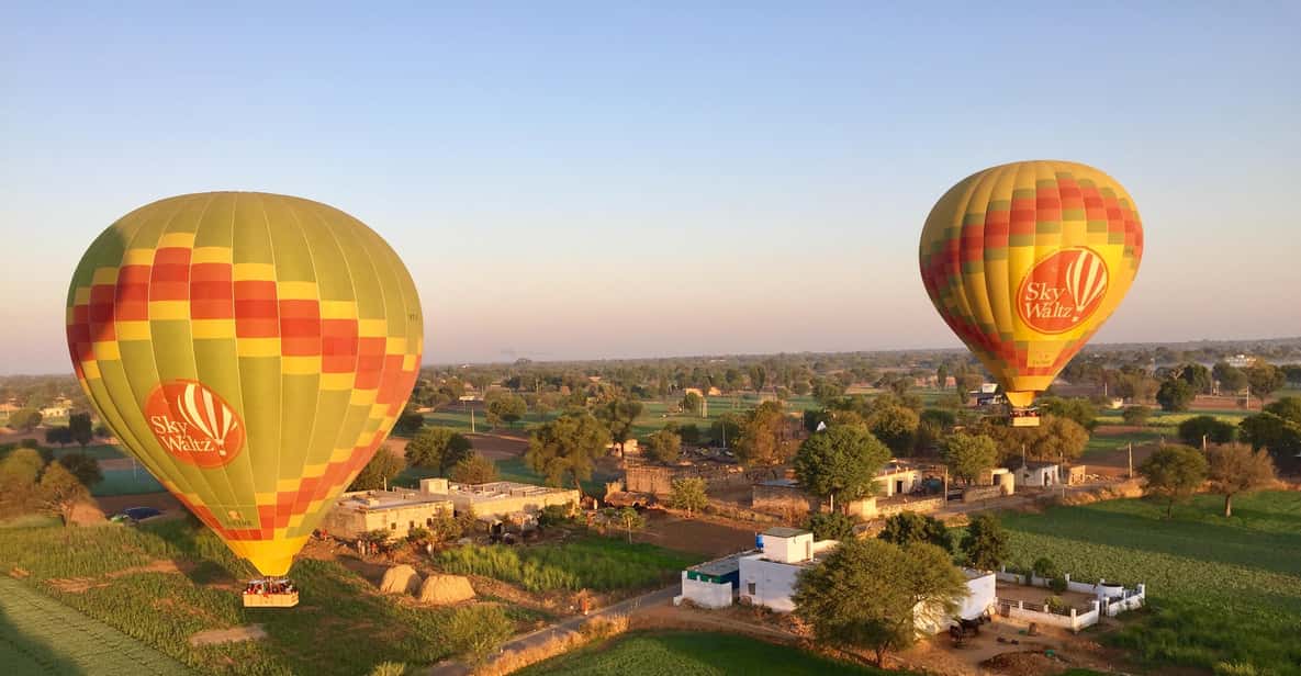 Jaipur: SkyWaltz Hot Air Balloon Safari | GetYourGuide