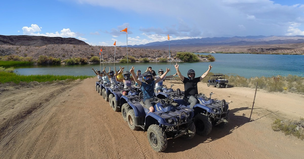 Desde Las Vegas Excursión en quad por el Parque Nacional del Lago Mead ...