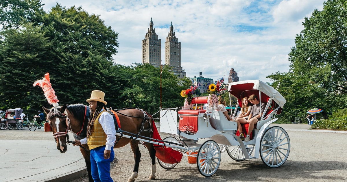 NYC MAGICAL NIGHT TIME RIDE Central Park/Rockefeller Center | GetYourGuide