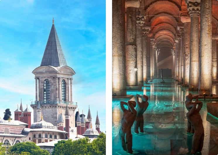 Stambulas kombinācija: Topkapi pils un bazilikas cisterna | GetYourGuide