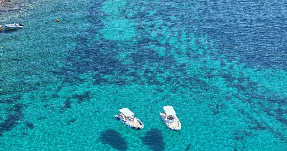 Split/Trogir: Trogir, Blå lagunen och Solta med motorbåt | GetYourGuide