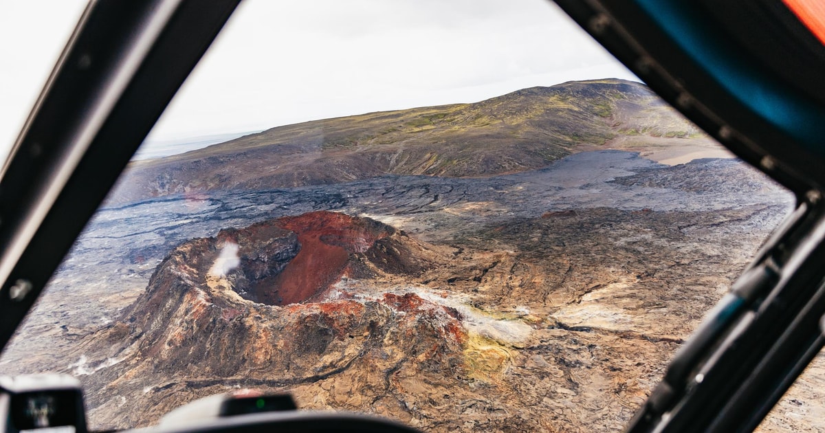 From Reykjavik: New Volcanic Area Helicopter Tour | GetYourGuide