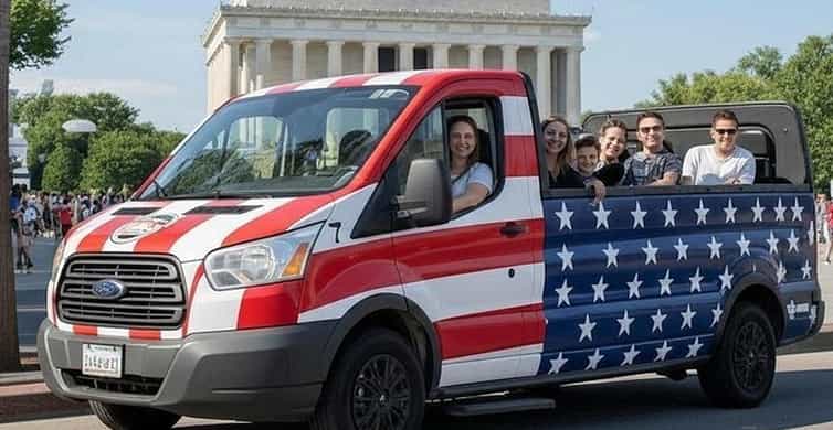 Washington DC History&Monuments Open Air Minibus Guided Tour | GetYourGuide