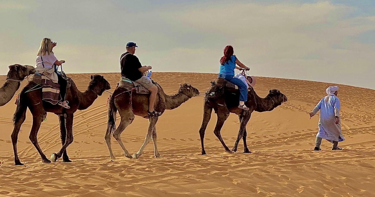 Depuis Marrakech : safari de 3 jours dans le désert jusqu'à Merzouga ...