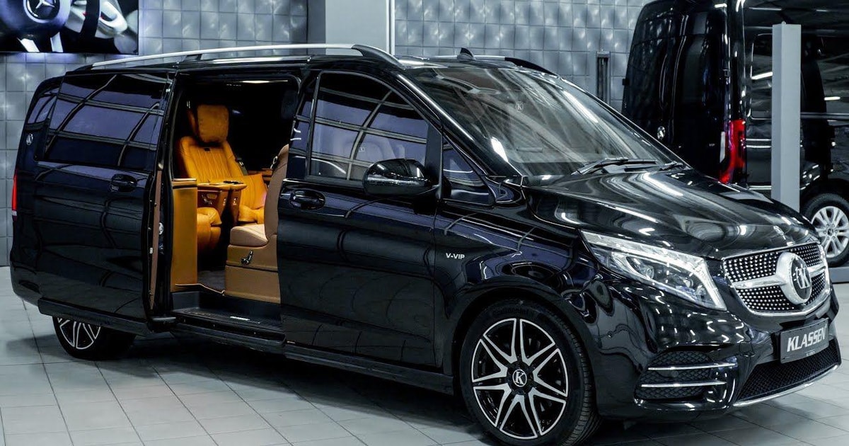 Hin- und Rückfahrt vom Flughafen Madrid nach Madrid im Luxus-Minivan ...