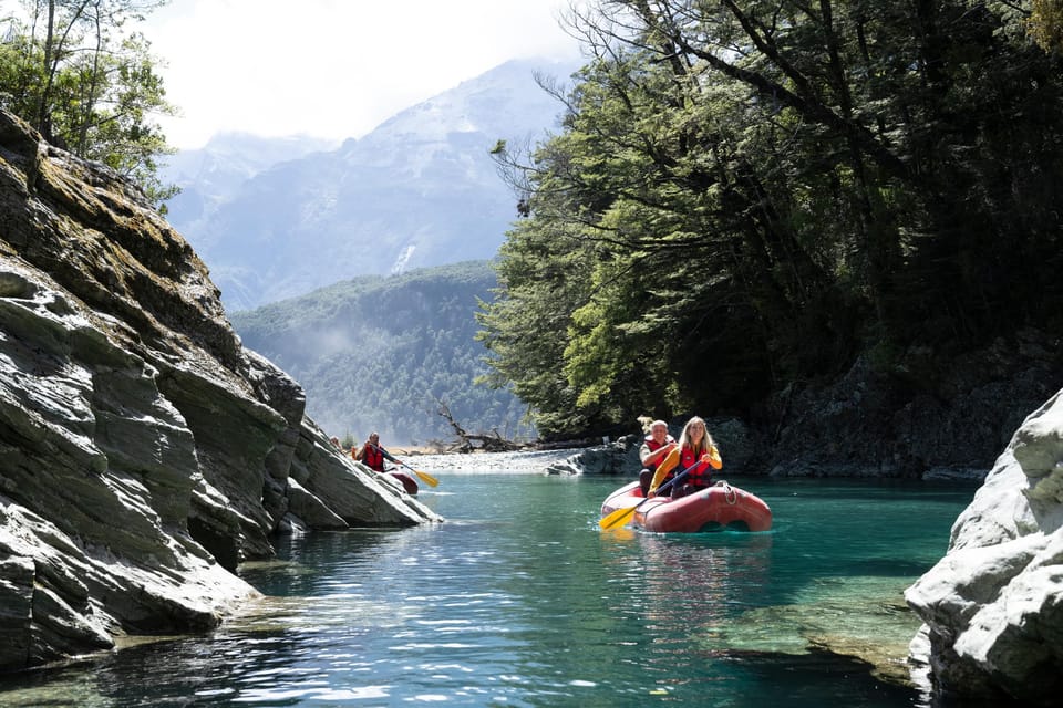 Queenstown: Dart River Canoe and Jet Boat Paradise Day Trip | GetYourGuide