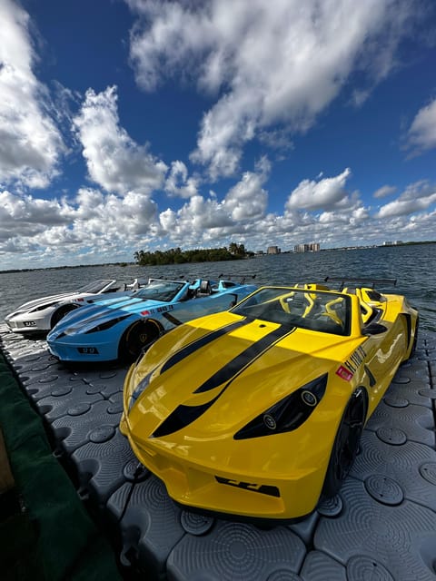 Miami JetCar: 2Person Jetcar Rental 30min 200$ due@ Check-in | GetYourGuide