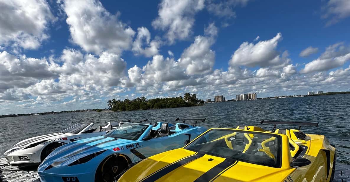 Miami JetCar: 2Person Jetcar Rental 30min 200$ due@ Check-in | GetYourGuide