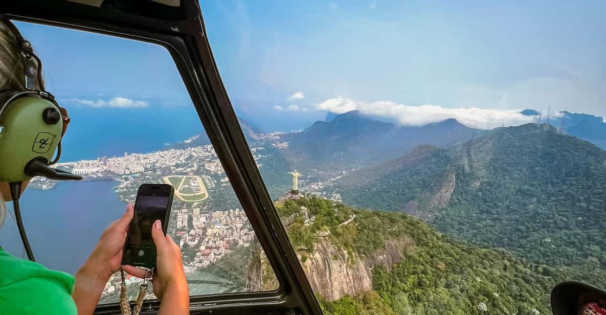 Rio de Janeiro: 30-minute CRISTO REDENTOR helicopter ride | GetYourGuide