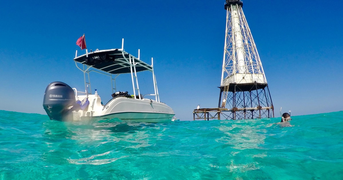 Islamorada: tour privato in barca con snorkeling e Sandbar | GetYourGuide