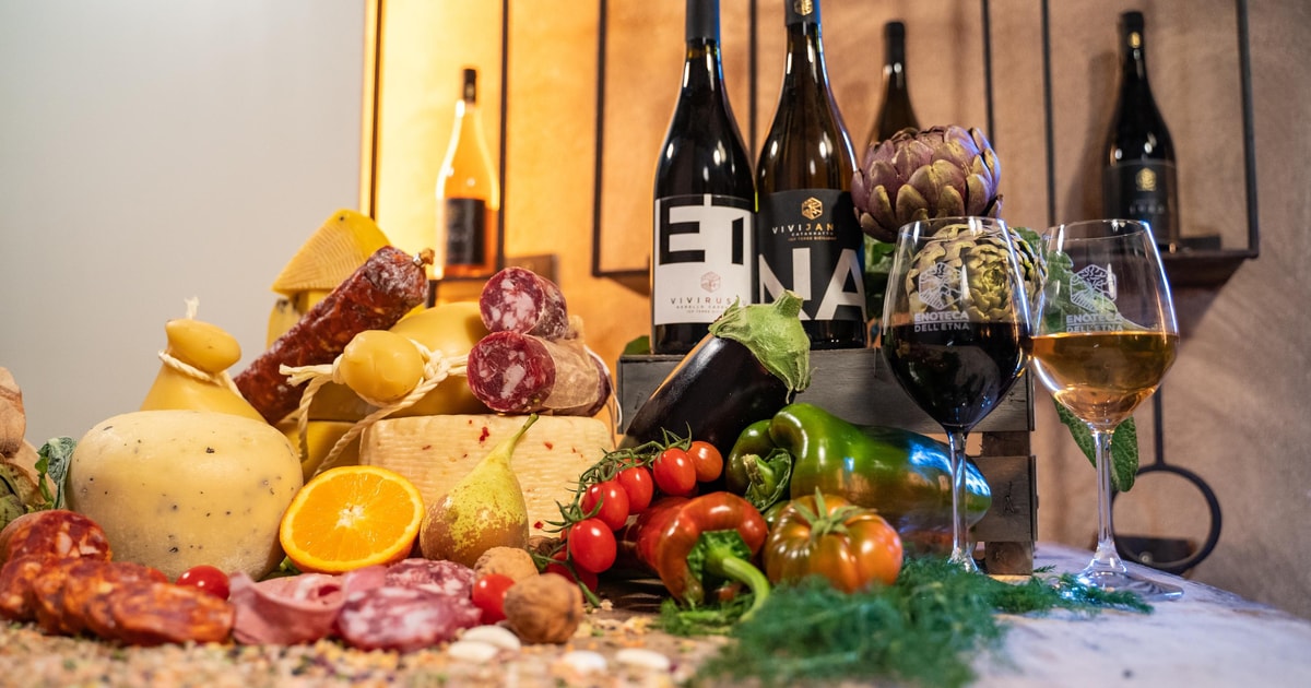Enoteca dell'Etna: Iemu Spizzicannu Tasting | GetYourGuide