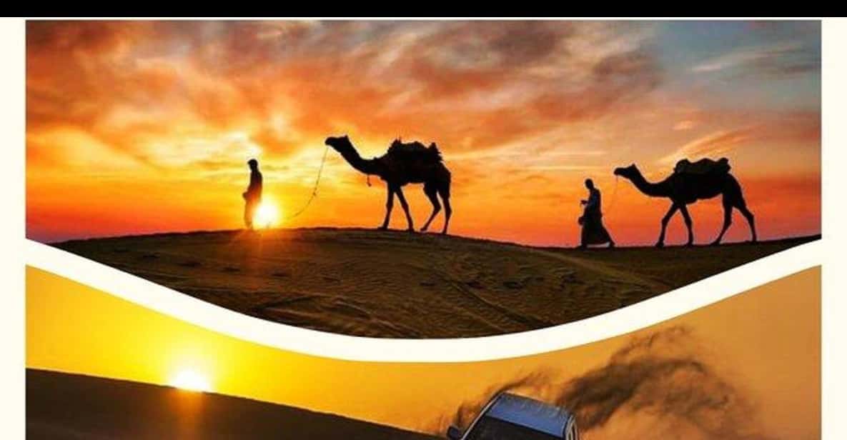 Doha: Sunset Desert Safari with Dune Bashing and Camel Ride | GetYourGuide