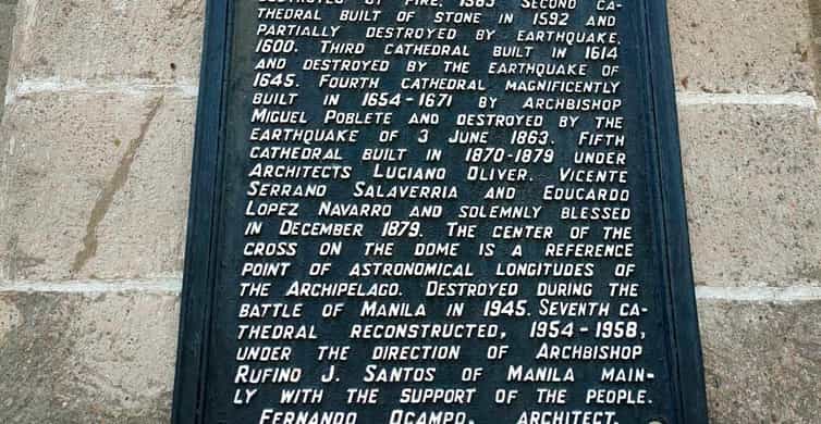 Manila: Rich History of Intramuros Private Tour | GetYourGuide