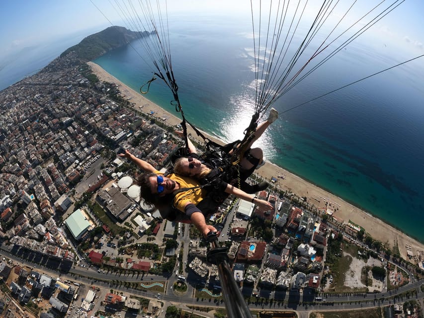 Tandem Paragliding in Alanya From Side | GetYourGuide