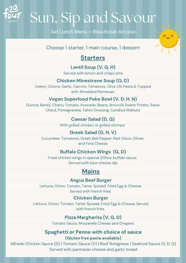 Dubai: The Palm 3-Course Set Menu Meal and Beach Club Access | GetYourGuide