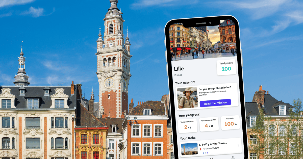 リール：クイズ付きセルフガイドシティツアー | GetYourGuide