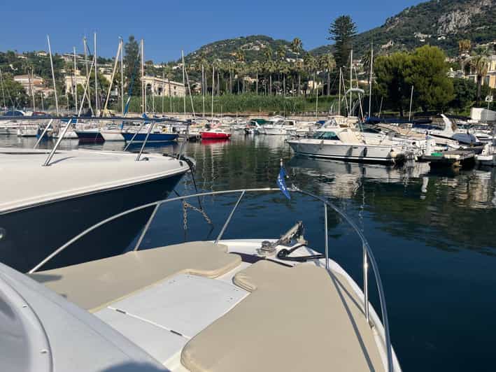 French Riviera: Boat tour on a luxury Riva classic yacht | GetYourGuide