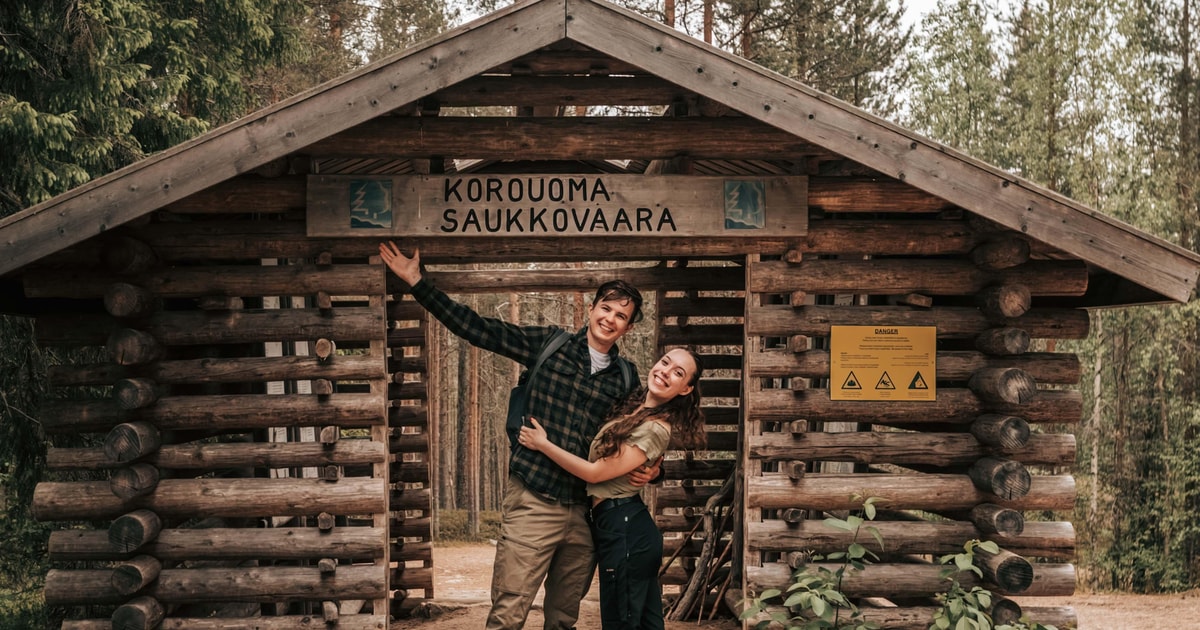 Rovaniemi: Private Korouoma Canyon Autumn Hike & Photoshoot | GetYourGuide