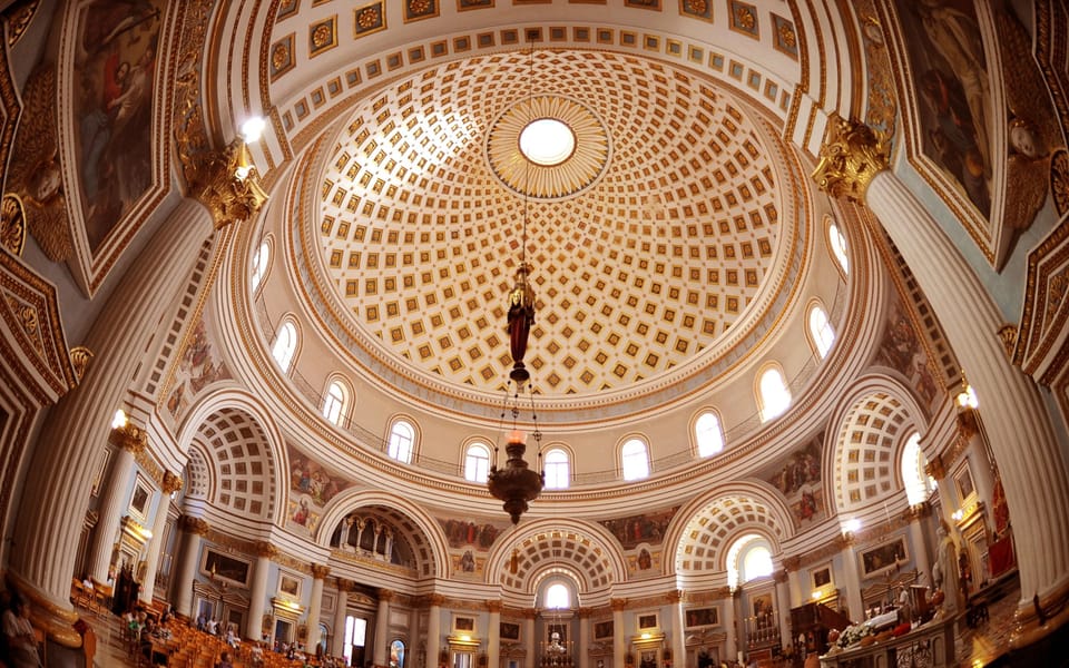 From Mosta: City Highlights Tour of Mosta with Buffet Lunch | GetYourGuide