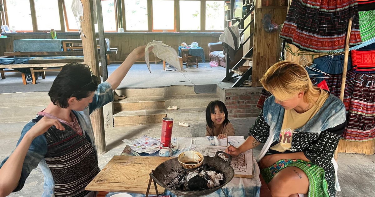 Sapa Hmong Batik Traditional Embroidery Workshop Group Tour | GetYourGuide