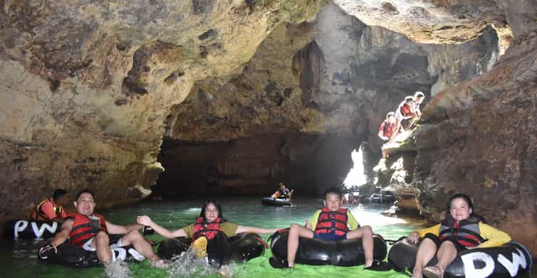 Yogyakarta : visite de la grotte de Pindul + plage de Timang + Guide ...