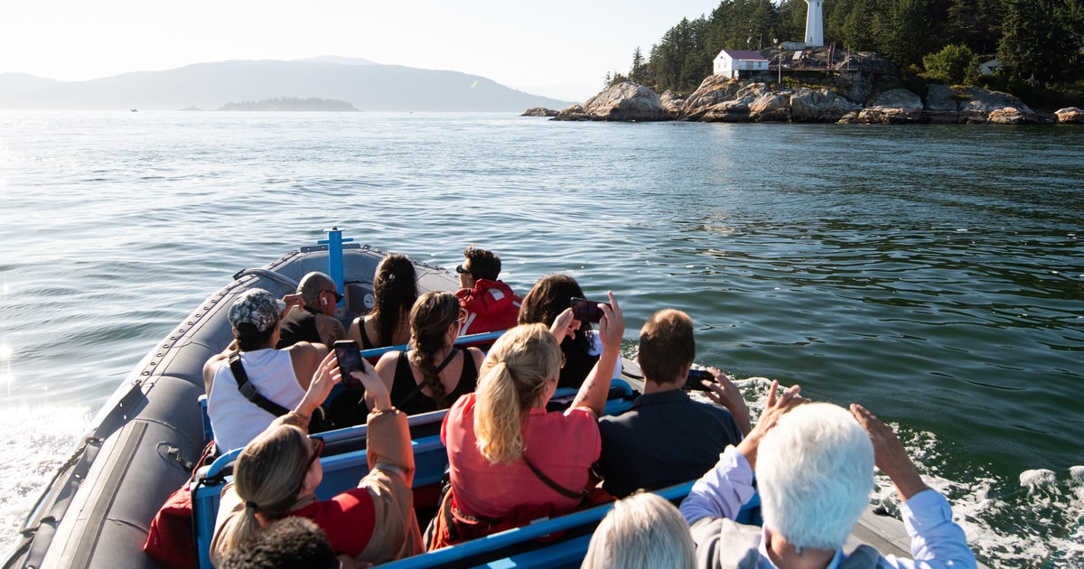 Vancouver: Boot naar Bowen Island aan de UNESCO Howe Sound Fjord ...