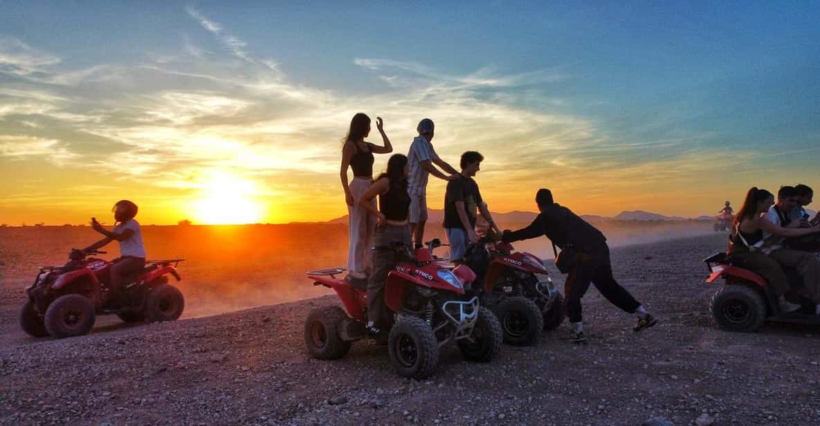 Marrakesh Palmeraie: Quad bike Adventure at Sunset | GetYourGuide