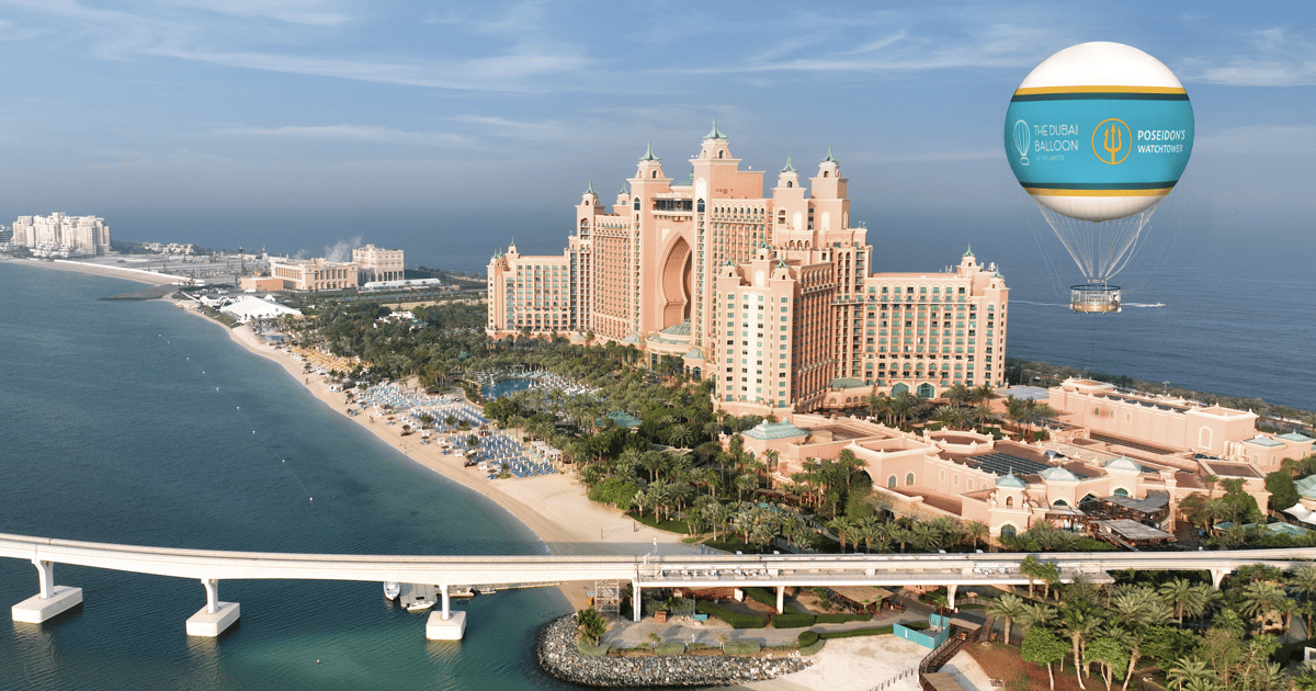 Dubai Hot Air Balloon at Atlantis | GetYourGuide