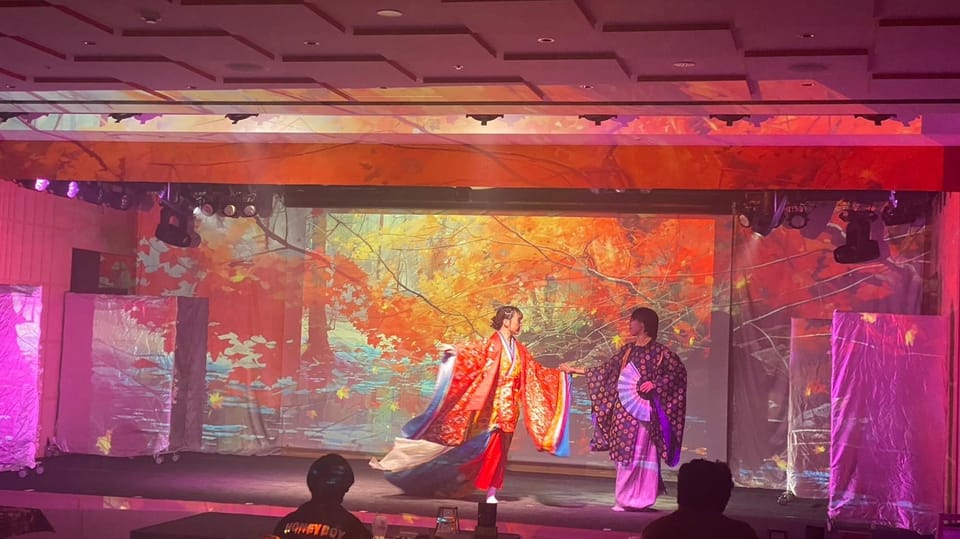 Tokyo: Traditional Story/Female Samurai Show with Drink | GetYourGuide