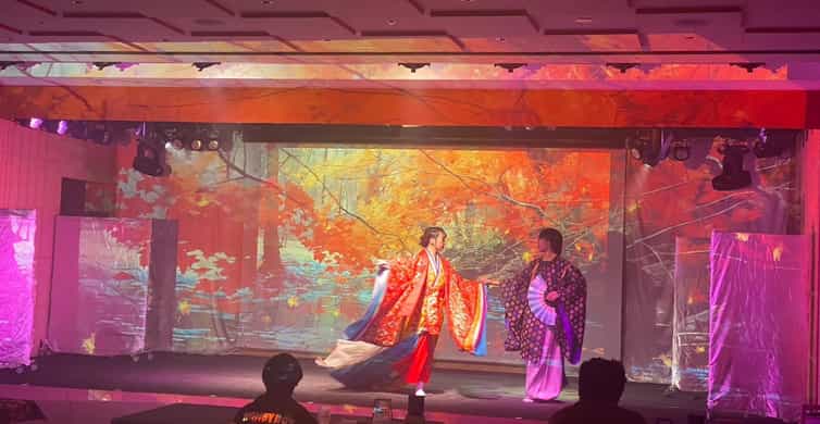 Tokyo: Traditional Story/Female Samurai Show with Drink | GetYourGuide