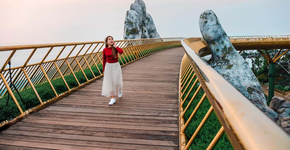 Från Da Nang: Ba Na Hills Golden Bridge Privat rundtur | GetYourGuide