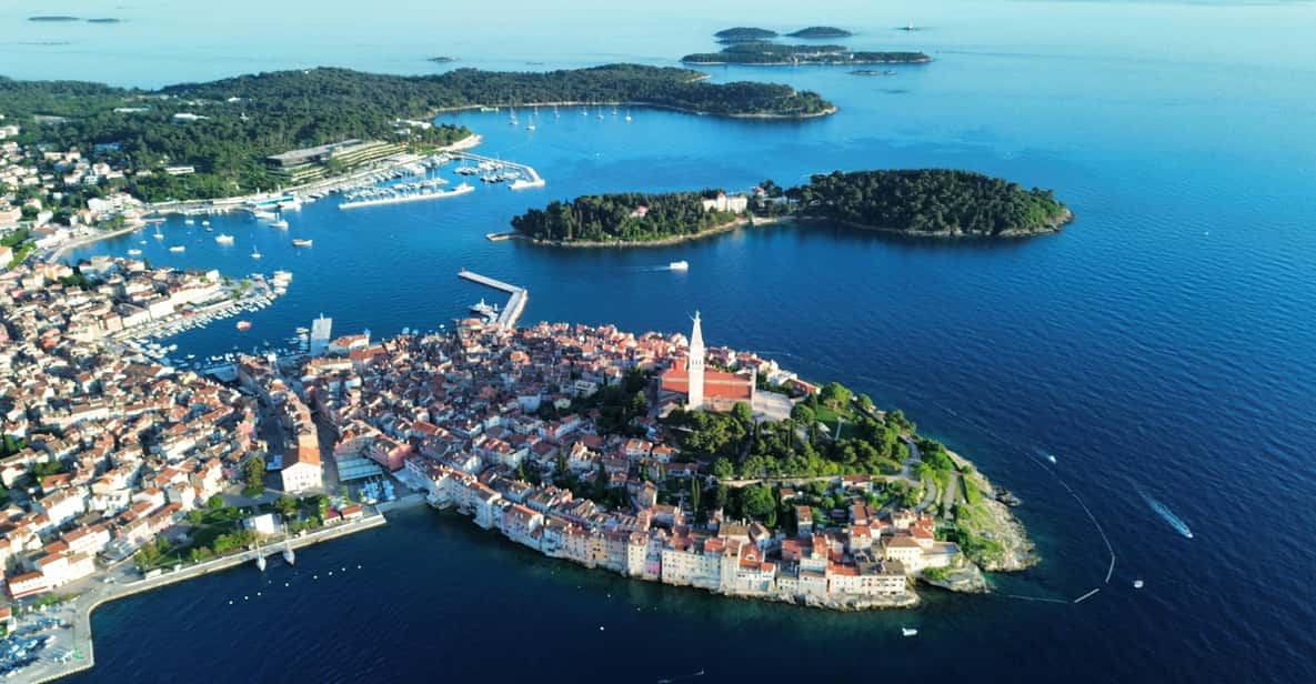 Rovinj: Red Island and Pirate Cave speedboat tour | GetYourGuide