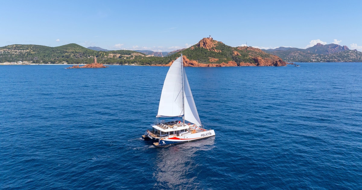 Saint-Raphaël: Morning or Afternoon Catamaran Cruise | GetYourGuide